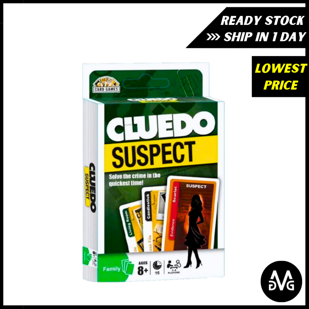 Cluedo Suspect Card Games Family Game Indoor Activity Board Games Games ...