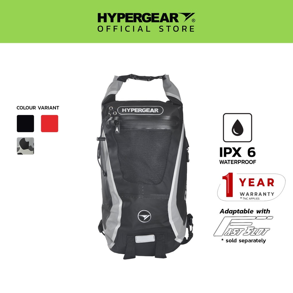 Hypergear Waterproof Dry Pac Tough Backpack (20L) | Shopee Malaysia