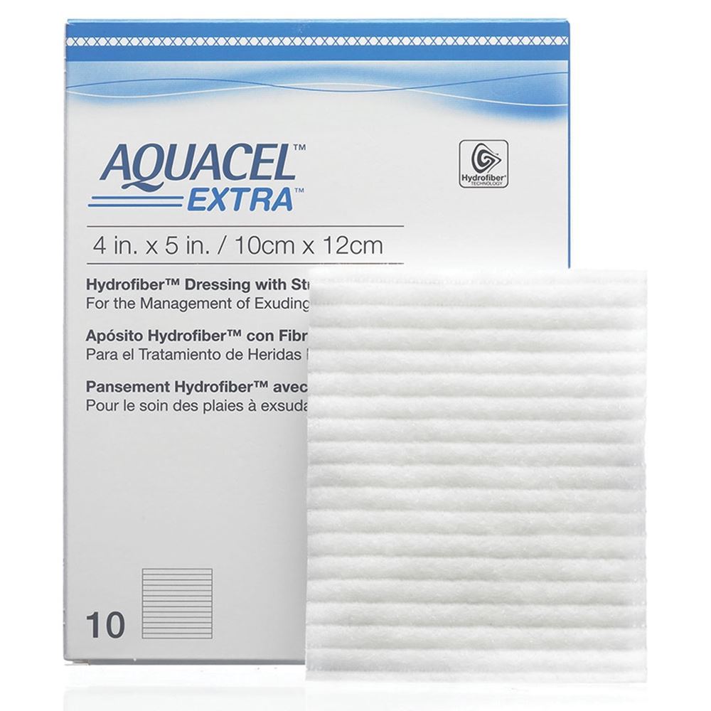 Aquacel Extra Hydrofiber Wound Dressing 10cm x 10cm | Shopee Malaysia
