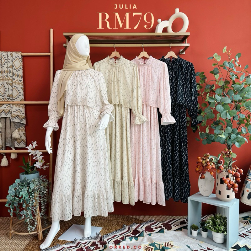 JULIA BY BUTIK ORKED.CO | Shopee Malaysia