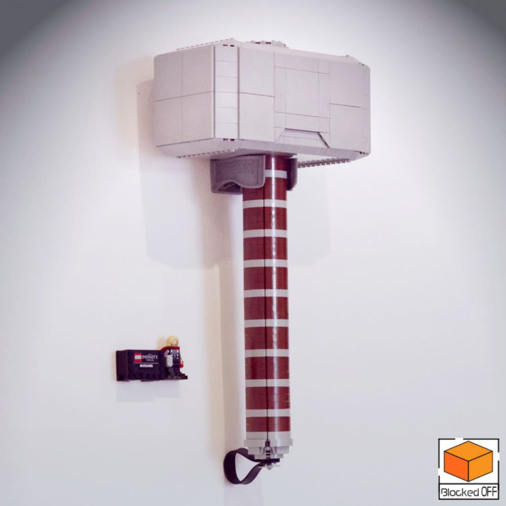 LEGO Marvel THOR'S HAMMER 76209 Wall Mount Display Stand | Shopee Malaysia