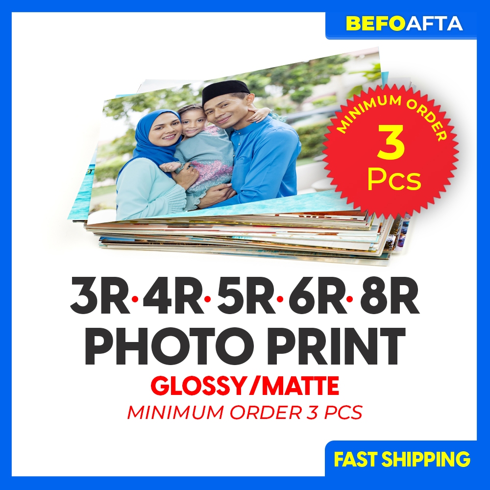 Photo Print 2R,3R,4R,5R,6R,8R - Cuci Gambar - Print - Digital Photo ...