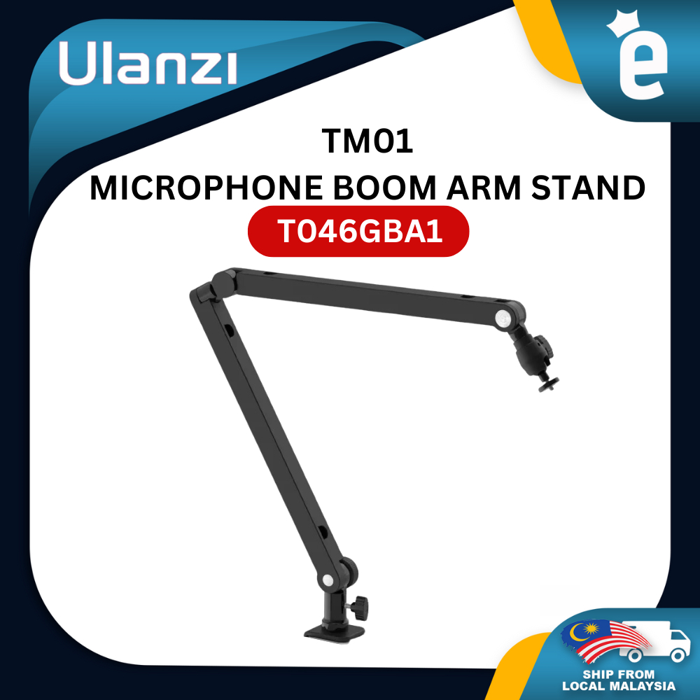 Ulanzi TM01 Microphone Boom Arm with Desk Mount T046GBA1 | Shopee Malaysia