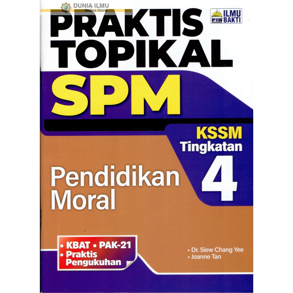 PRAKTIS TOPIKAL SPM TINGKATAN 4 PENDIDIKAN MORAL KSSM | Shopee Malaysia