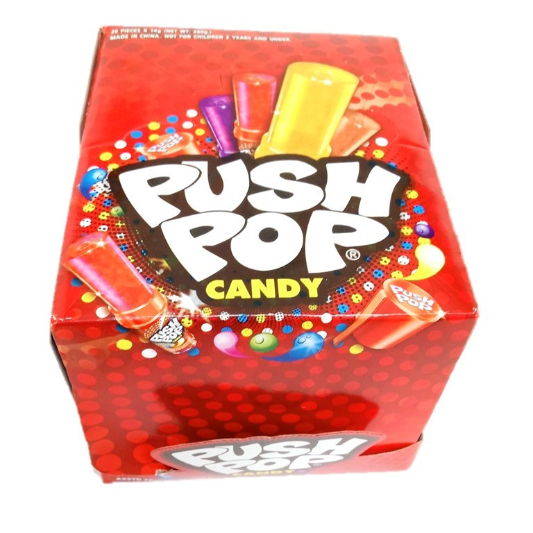 PUSH POP CANDY ASSORTED FLAVOR 20pcs x 14g | Shopee Malaysia