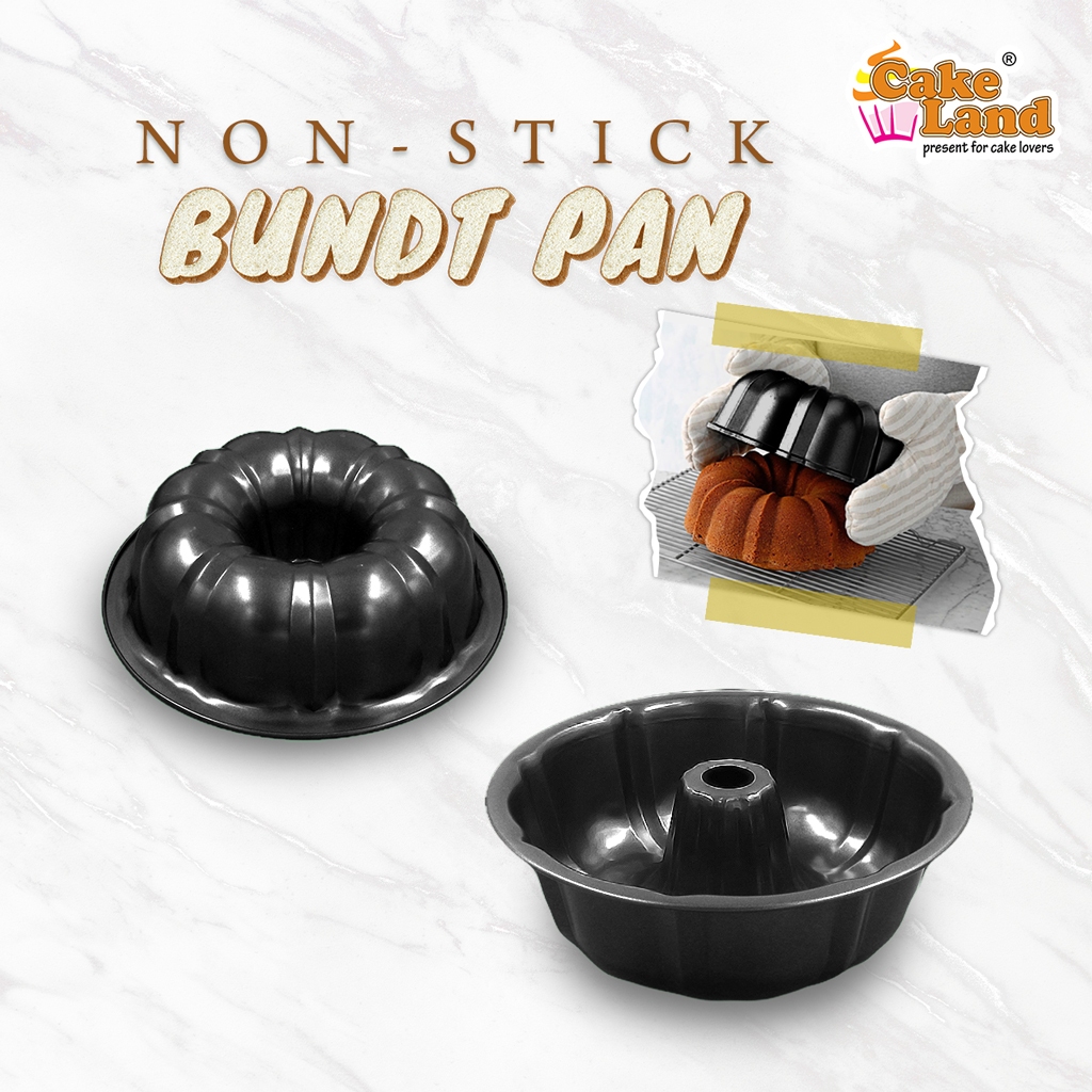 CAKE LAND Non Stick Bundt Pan (240/260mm) | Shopee Malaysia