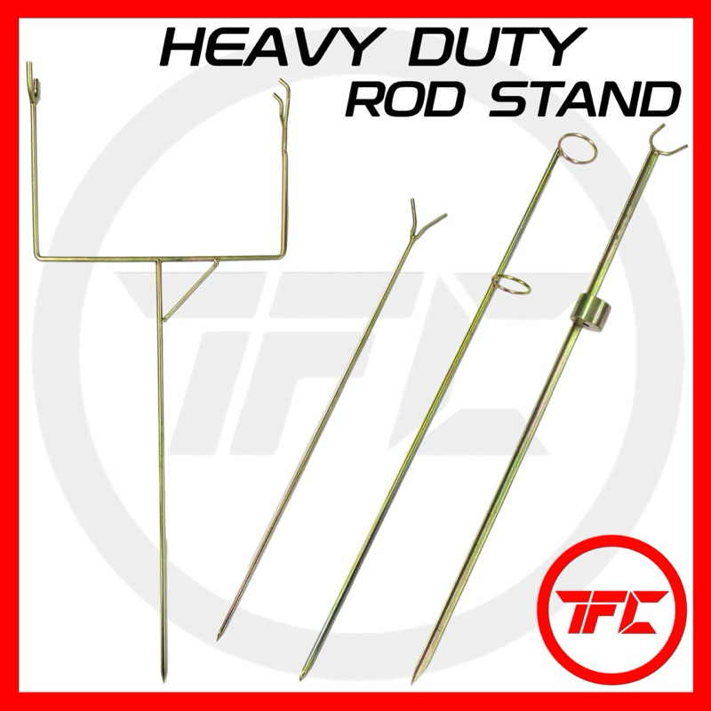 Custom Made Extra Thick Tebal Heavy Duty Rod Stand Holder Kolam Pancing ...