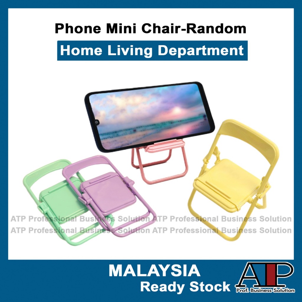 Foldable Mini Cute Chair Stylish Mobile Phone Stand Handsfree Candy ...