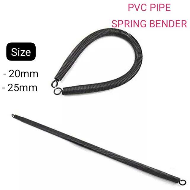 PIPE BENDER / PVC PIPE BENDER SPRING BLACK 20MM (3/4") & 25MM (1 ...