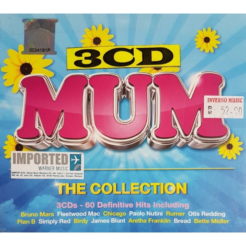 MUM: The Collection (2013) Various Artists Compilation 3CD | Shopee ...