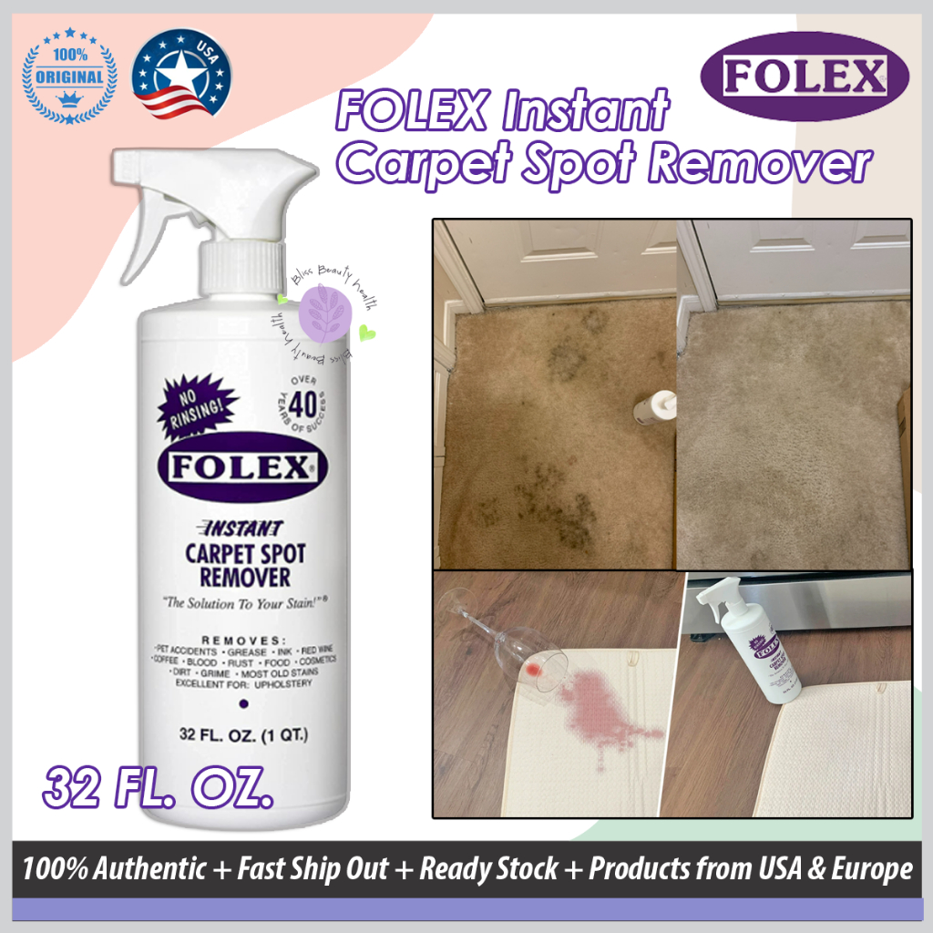 USA Product FOLEX Instant Carpet Spot Remover, 32oz | Shopee Malaysia