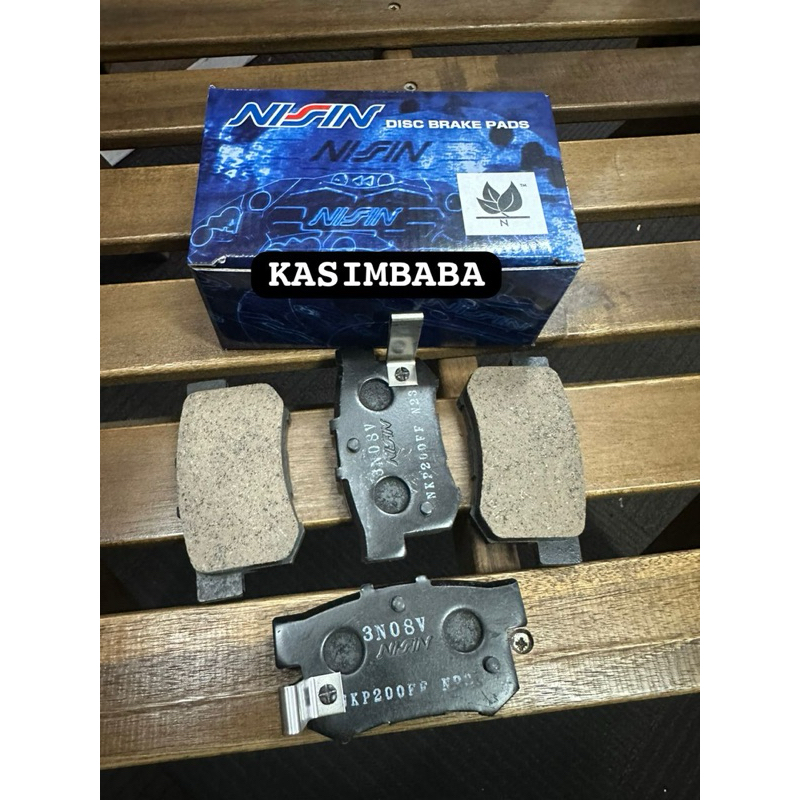 HONDA CIVIC FD,FD2R,FB,DC5,ET,RN3 REAR BRAKE PAD BRAND NISSIN | Shopee ...