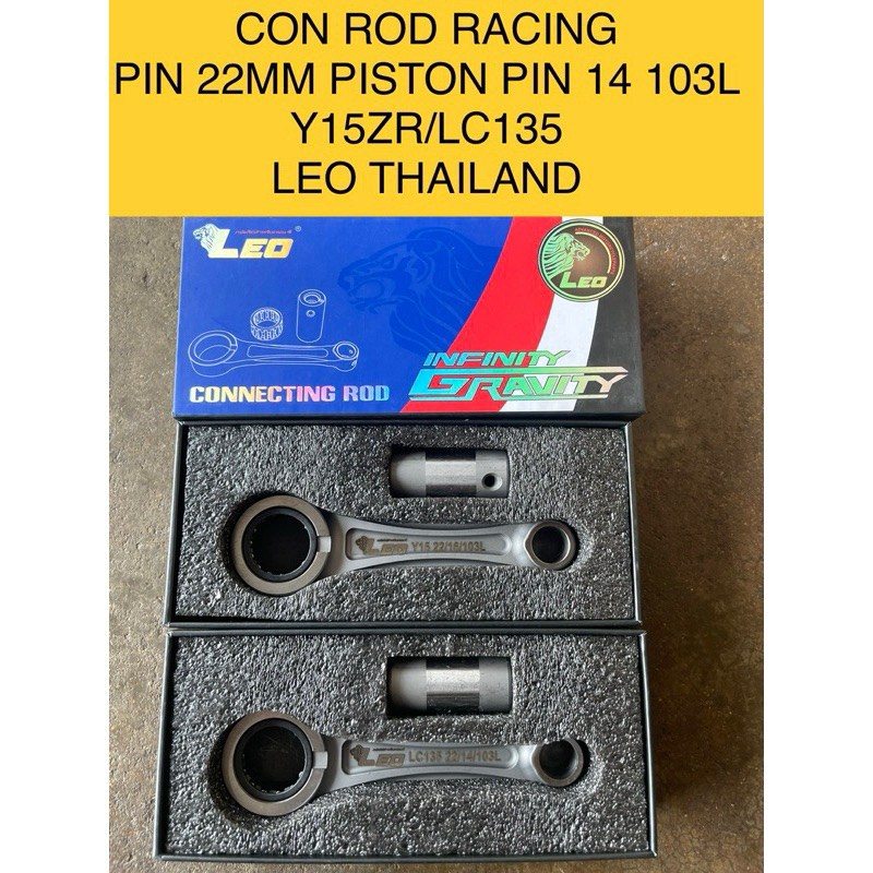 LEO RACING CONNECTING ROD JET PIN 22 102L 103L 107L LC135 4S / Y15ZR ...