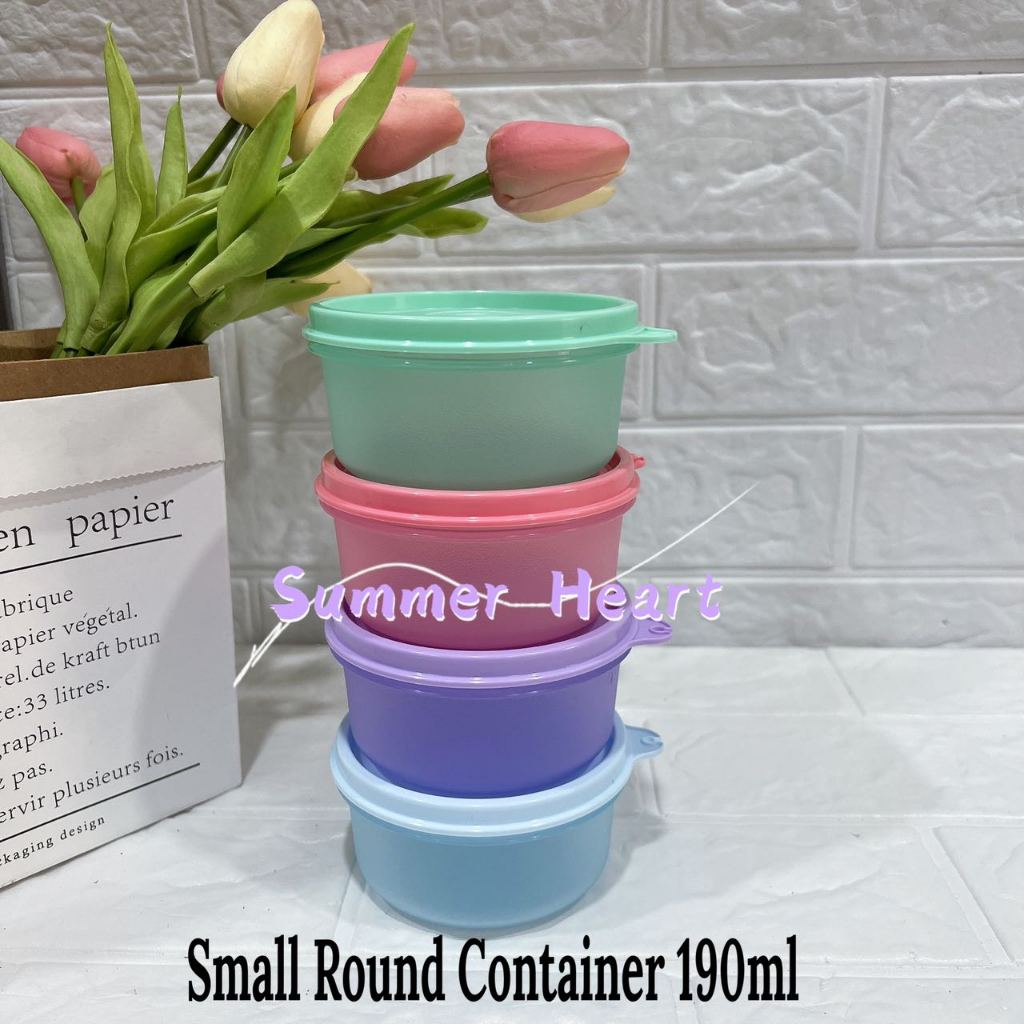 Tupperware Small Round Container (1)190ml | Shopee Malaysia