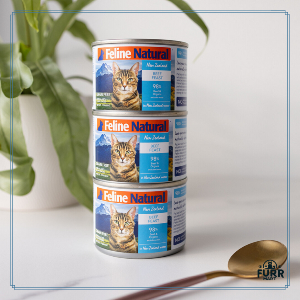 [Ready Stock] Feline Natural K9 Grain-Free Canned Wet Cat Food 170g ...