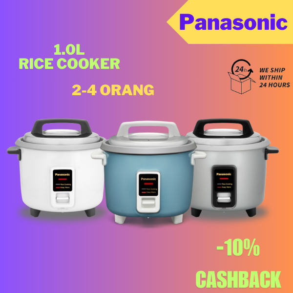 Panasonic Rice Cooker SR-Y10G Conventional Small Mini Aluminium Pan Rust Proof (1.0L) SR ...