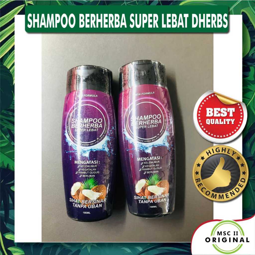 SHAMPOO SUPER LEBAT BERHERBA D'HERBS 180ML | Shopee Malaysia