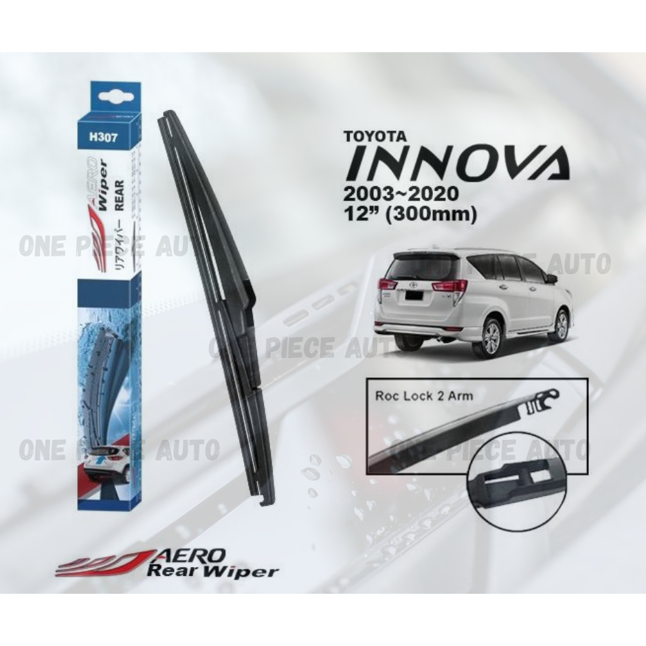 TOYOTA INNOVA AERO REAR WIPER H307 | Shopee Malaysia