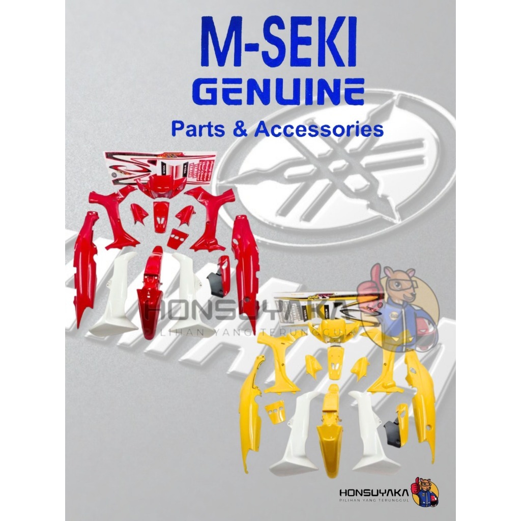 COVER SET FOR YAMAHA SS2 / SS II (M-SEKI) LOCAL ( STICKER DALAM COVER SET) | Shopee Malaysia