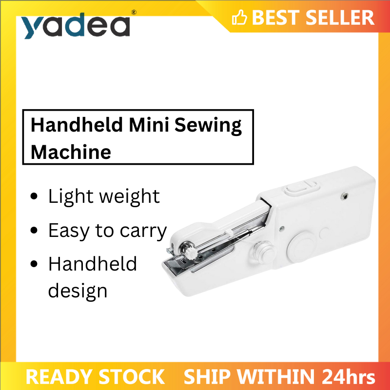 Mini Handheld Portable Sewing Machine | Shopee Malaysia