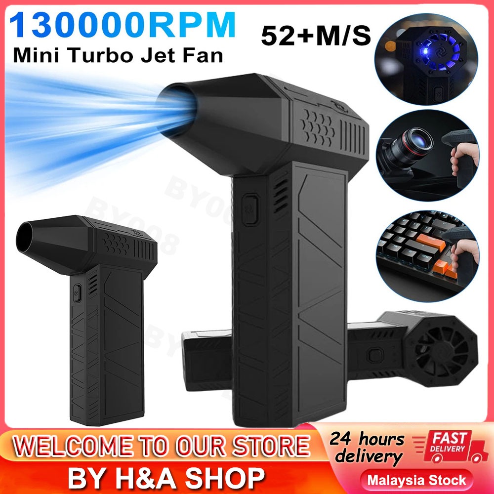 X3 Mini Jet Blower 130000 RPM Portable Cordless Electronic Powered Mini ...