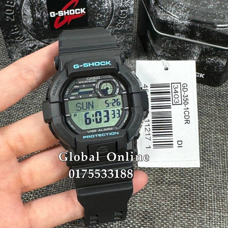 100% ORIGINAL CASIO G-SHOCK GD-350-1CDR / GD-350-1C / GD-350-1 / GD-350 VIBRATOR SENSOR | Shopee ...