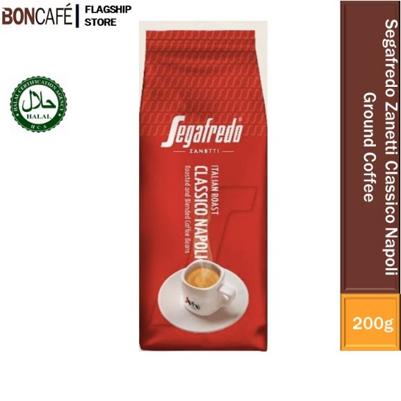 Segafredo Zanetti Classico Napoli Ground Coffee (200g) | Shopee Malaysia