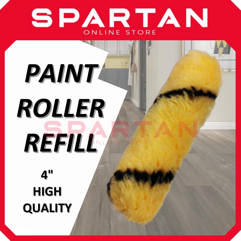 (1pcs) 4" High Quality Paint Roller Refill Solvent Base Roller ; Isi ...