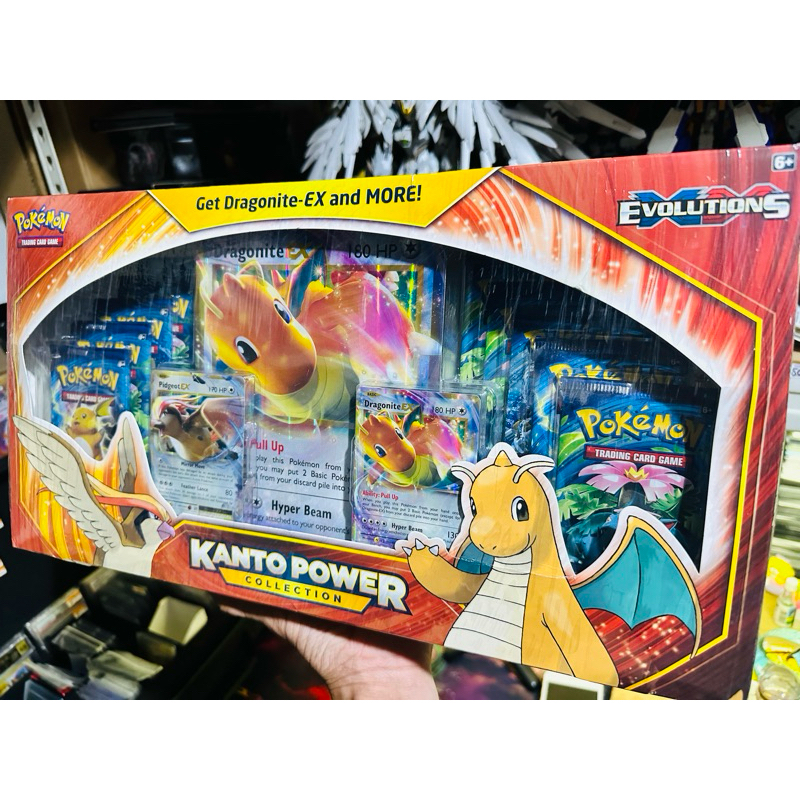 XY Evolutions Kanto Power Collection Dragonite-EX Box Factory Sealed ...
