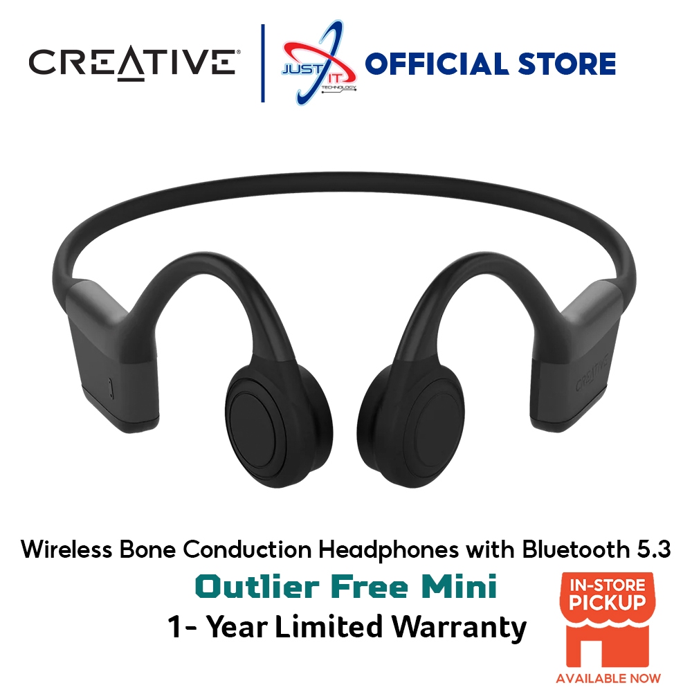 Creative Outlier Free Mini Wireless Bone Conduction Headphones | Shopee ...