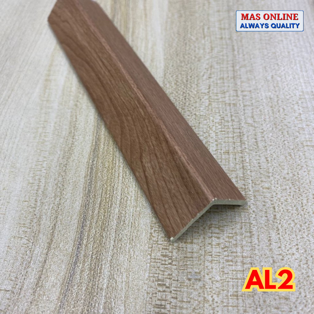 Panel Dinding L PROFILE Fluted wall panel WPC Fluted Panel PVC Edging ...