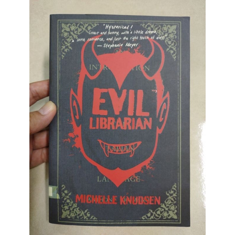 [BB] [100% Original] Evil Librarian by Michelle Knudsen (YA / Horror ...