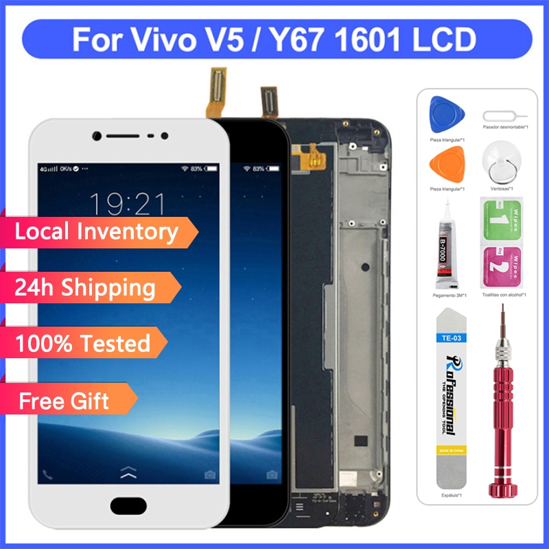 VIVO V5 Y67 V5S 1601 LCD Display Screen+Touch Screen Digitizer Assembly ...