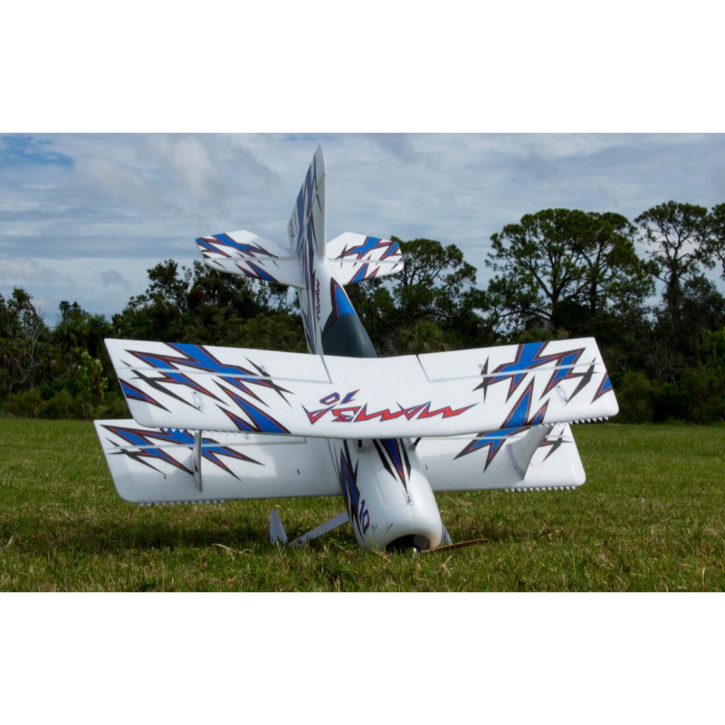Ready Stock! Flex innovations MAMBA 10 G2 SUPER PNP RC Bi-plane 3D RC ...