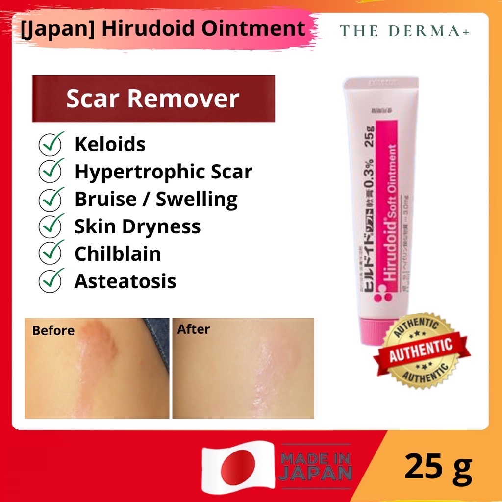 [Japan] Scar Removal / Keloid Treatment - Maruho Hirudoid Ointment (25g ...