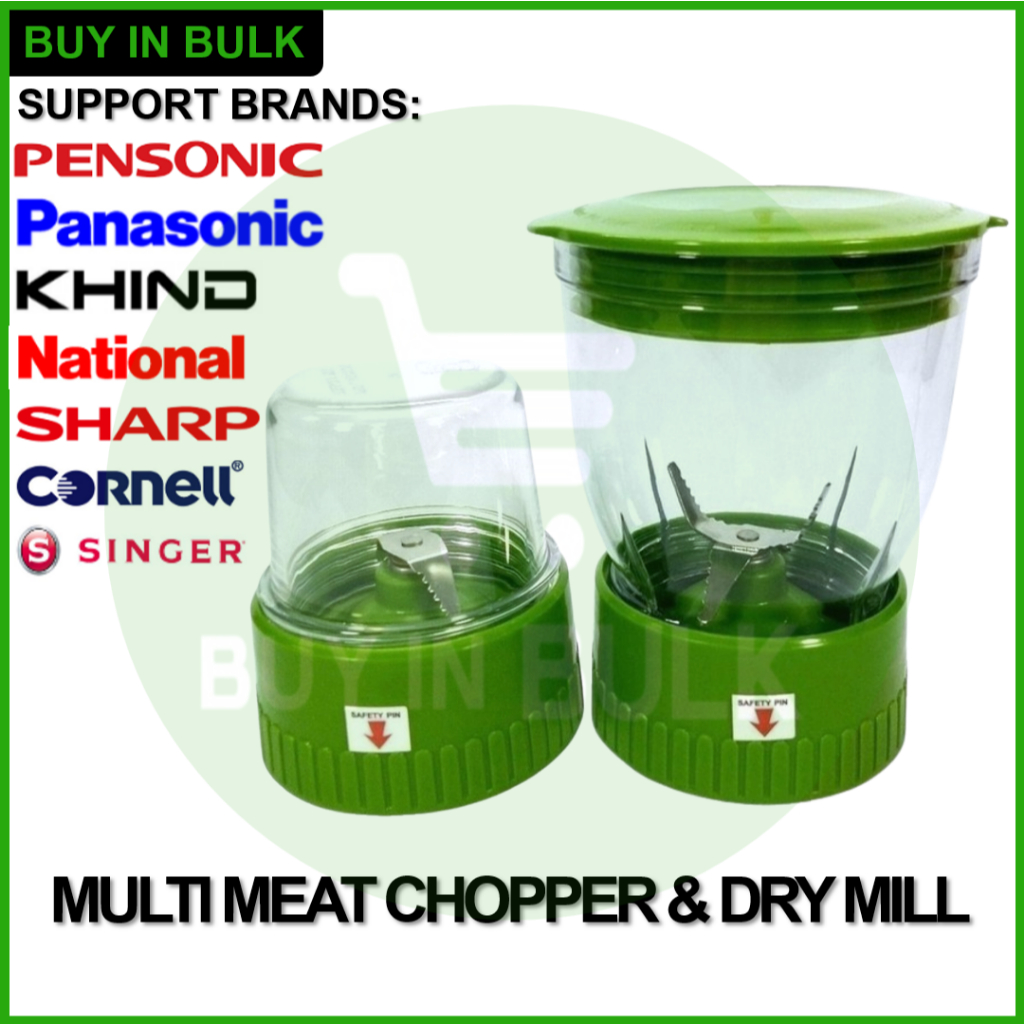MULTI BLENDER WET MILL (MEAT CHOPPER) & DRY MILL for Pensonic/Panasonic ...