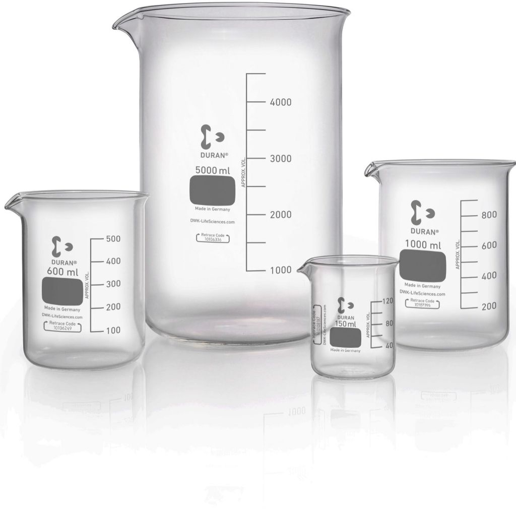 DURAN® Glass Beaker Low Form (5L & 10L) | Shopee Malaysia