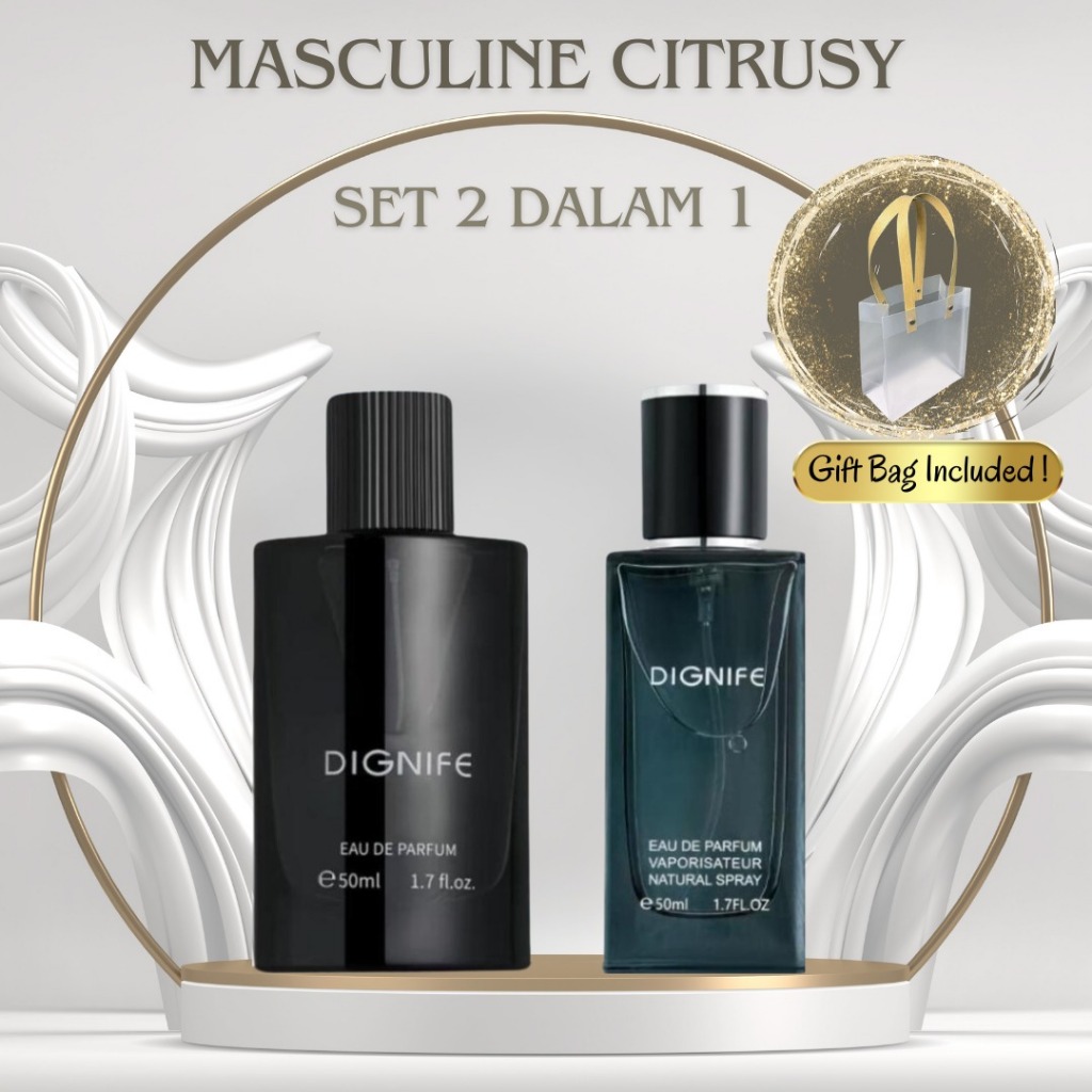 [With Premium Gift Bag] DIGNIFE BLUE GENTLEMEN DP perfume SAV MEN EDP ...