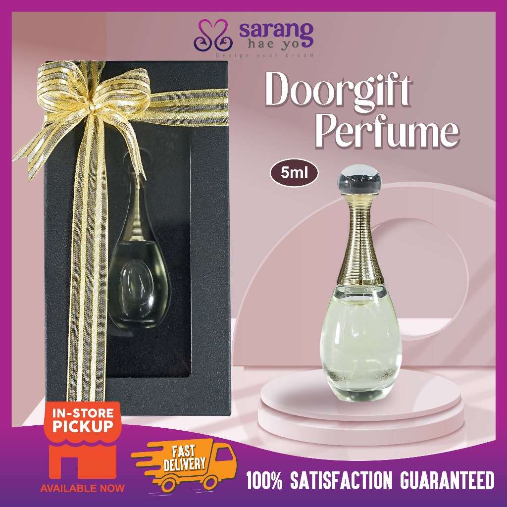 Mini Perfume 5ml Doorgift Perfume Fragrance Spray Sweet Smell Minyak ...