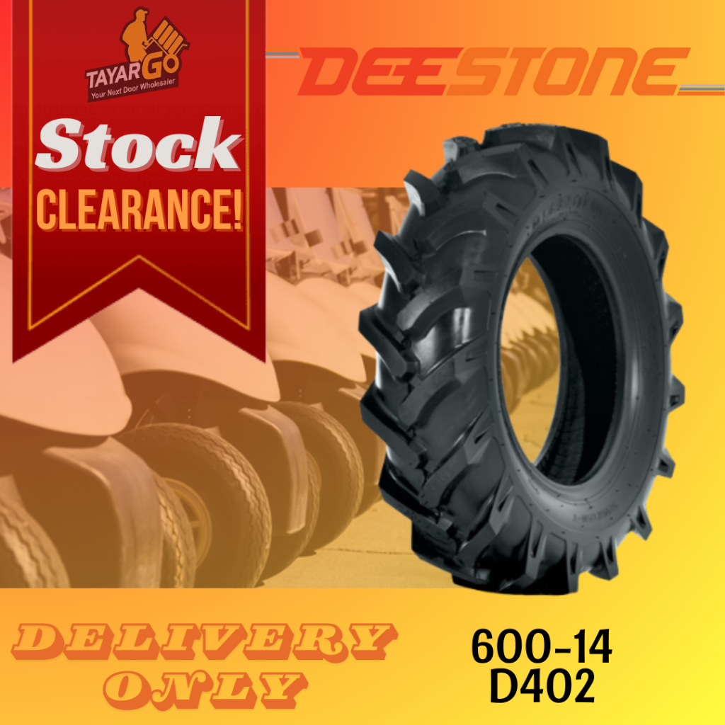 Tayargo New Golf Tyre 600-14 6ply D402 Deestone Tayar Buggy Tyre On The ...