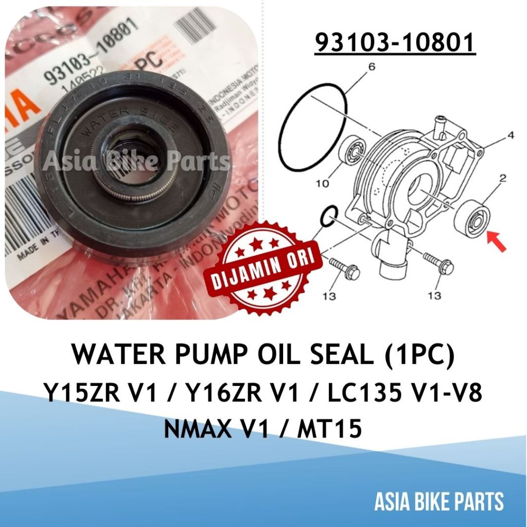 Yamaha Original Y15ZR V1 / Y16ZR V1 / LC135 V1-V8 / NMAX V1 / MT15 ...