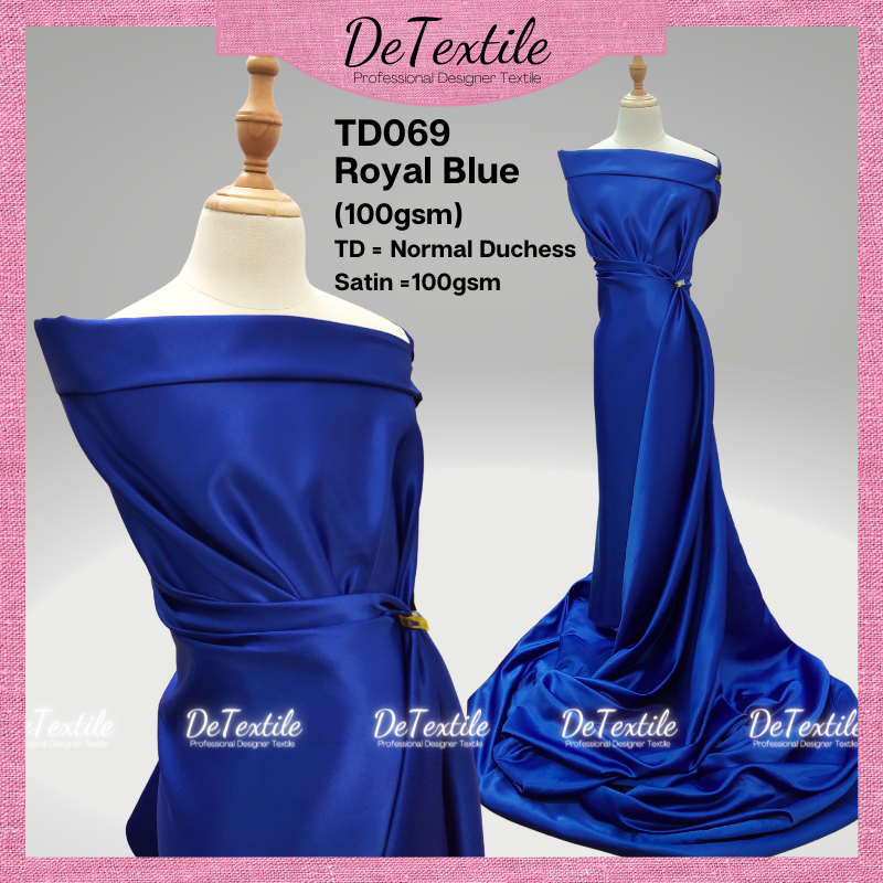 DeTextile Heavy Premium Duchess Satin Bridal Satin Fabric for Wedding ...