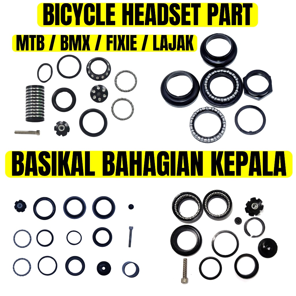 CANDY BICYCLE HEADSET PARTS BAHAGIAN KEPALA BASIKAL PENYESUAI BATANG ...