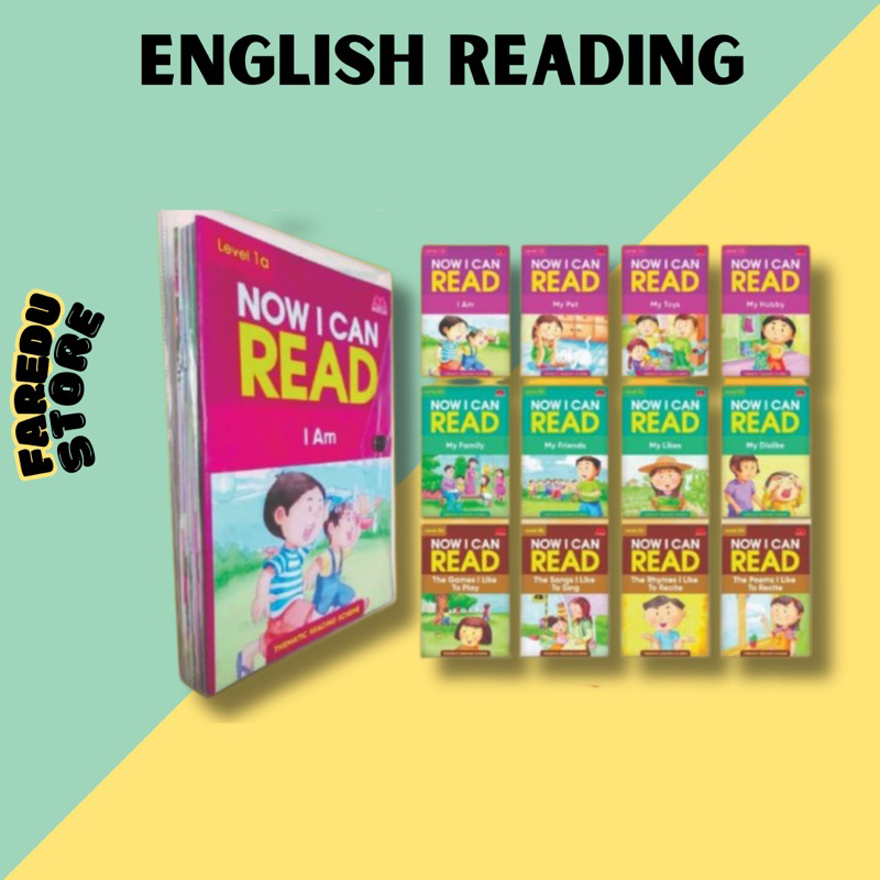 (1 SET) NOW I CAN READ /SIMPLE STORY BOOK SET OF 12 BOOKS|BACAAN KANAK ...