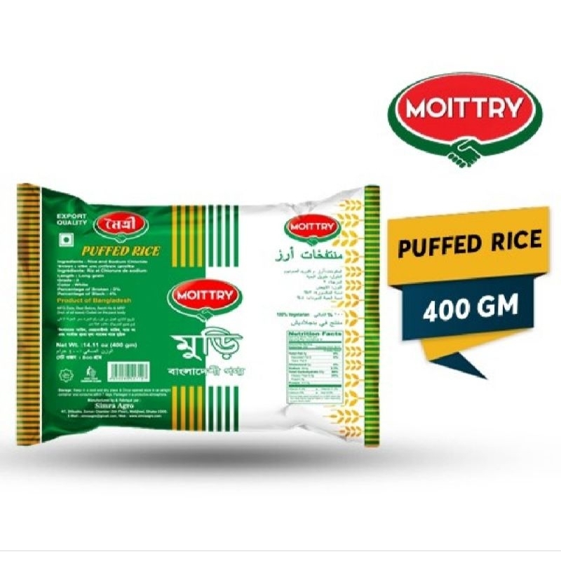 Moittry Puffed Rice 400G | Shopee Malaysia