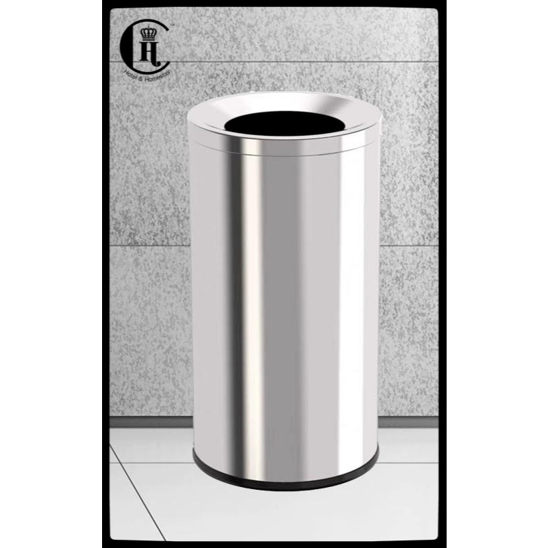 PREMIUM STAINLESS STEEL DUSTBIN (WITHOUT ASHTRAY TOP) BIG GPX-164 ...