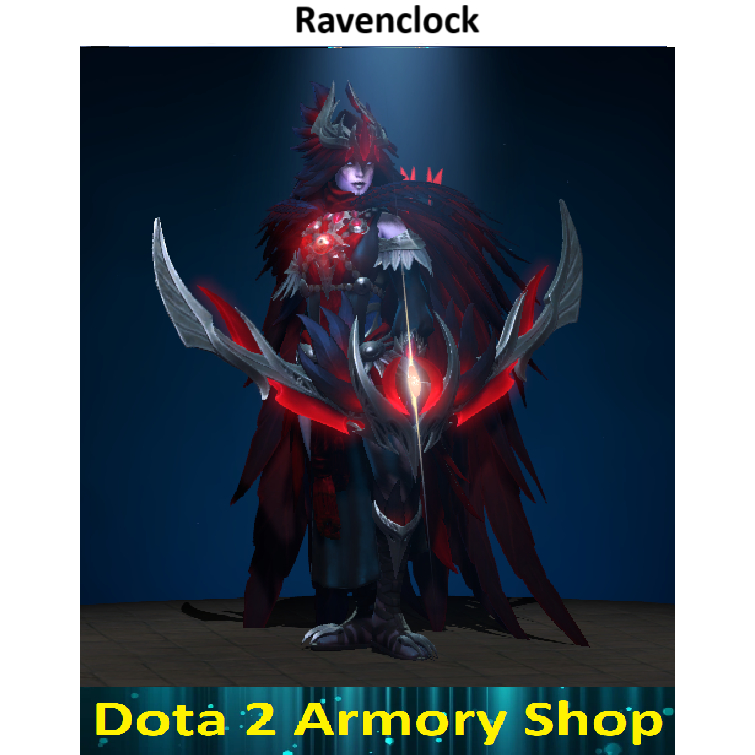Dota2 Drow Ranger (DR)🔥Crownfall Treasure II Set🔥 Ravencloak | Shopee ...