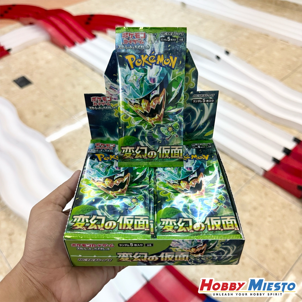 Pokemon TCG Scarlet & Violet Mask Of Change Booster Pack (Japanese Ver.) | Shopee Malaysia