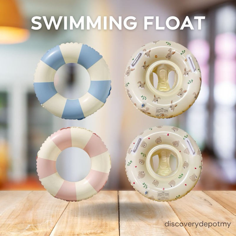 [Ready Stock] Baby/Kids Inflatable Swimming Float Swimming Ring ...