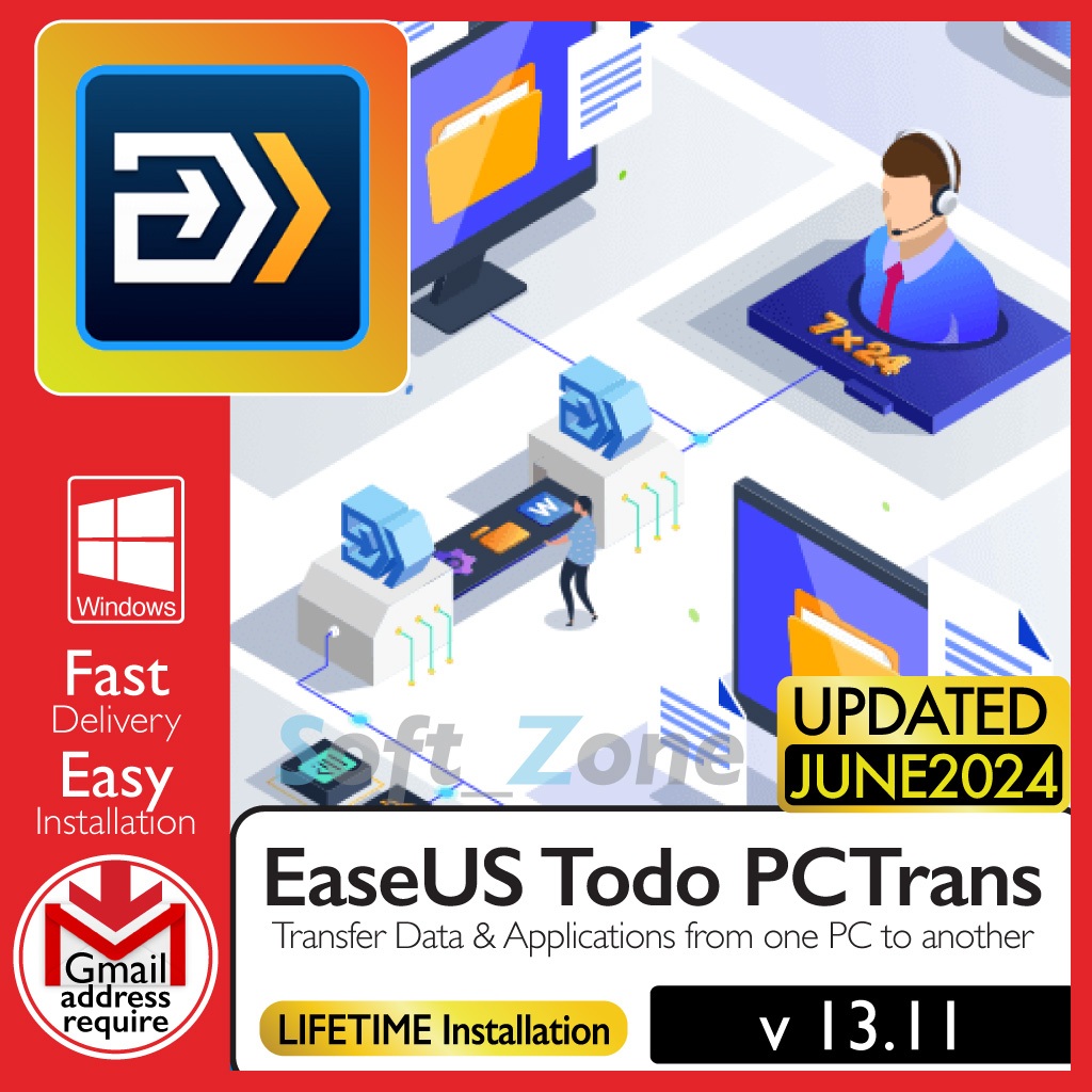 EaseUS Todo PCTrans 13.11 Technician - Transfer Data & Apps from One PC ...